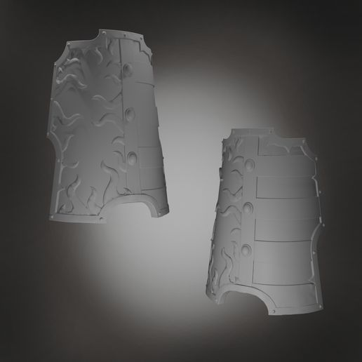 3D file Sons of the Cyclops Spear Warden Mecha-Knight Armor 🔨 ・Model to ...