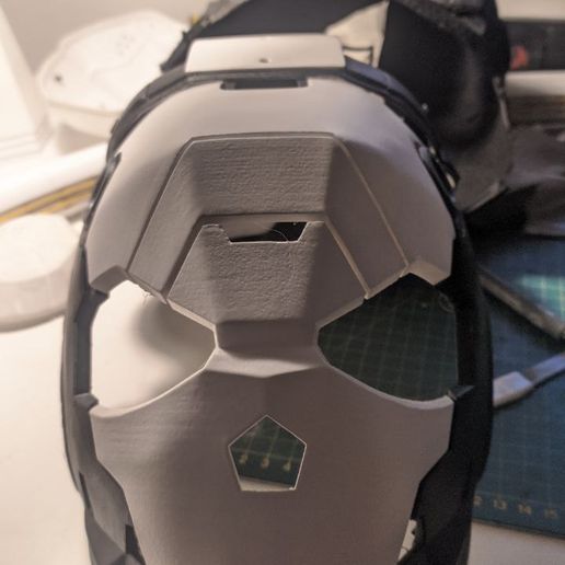 3D printable MACHINE 56 MASK / HE MKX2 INSPIRED • made with neptune 4 ...