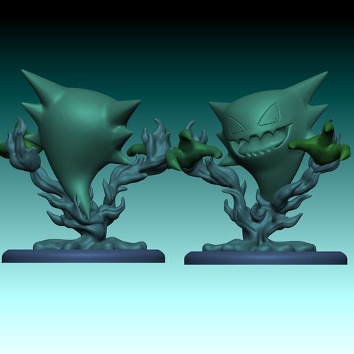 👻 Void Wisp Specter – Dark Energy Ghost Creature Statue STL 3・ 3D File ...