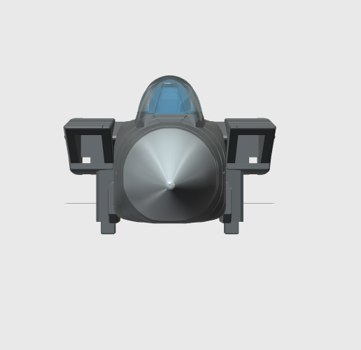 🌪️ POTP Darkwing Panavia Tornado front fuselage conversion・Free STL ...