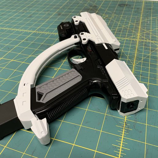 🔫 Destiny 2 Forerunner Airsoft Pistol・Free STL File for ・Cults