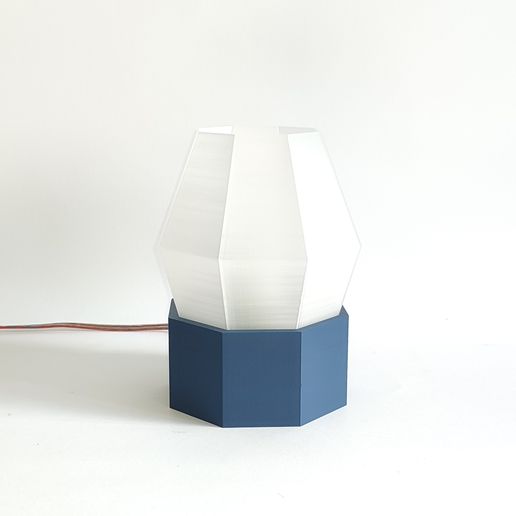 STL file Octagon lamp 🔦 ・3D printing model to download・Cults