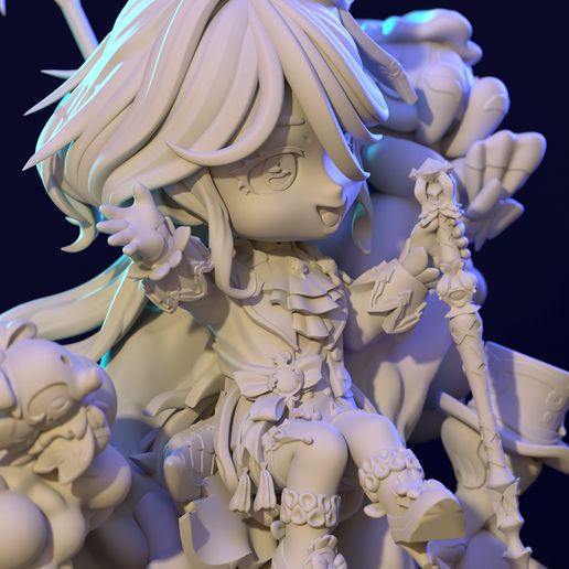 👾 Furina・ 3D File for 3D printing・Cults