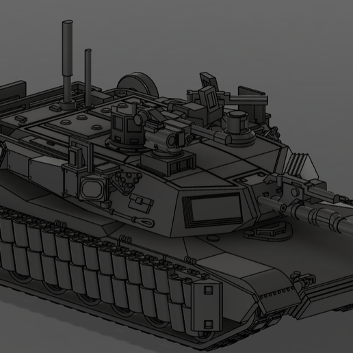 🪖 M1A2 Abrams SEP V4 TUSK I + II・Free STL File for 3D printing・Cults