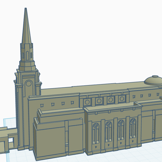 STL file Boston LDS Temple 🕍 ・Model to download and 3D print・Cults