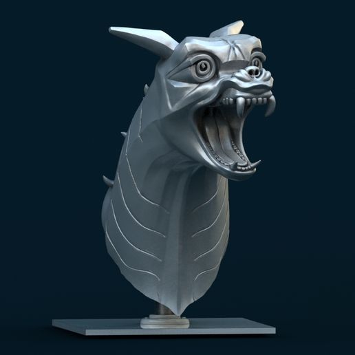 STL file Terror Dog Statue Ghostbusters / Head 🐕 ・3D print model to ...