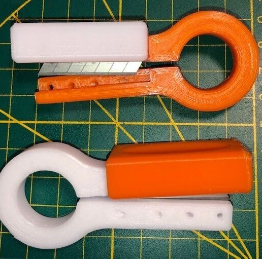 Free STL file Filament Cutter - multi angle (90°, 60°, 45°, 30 ...