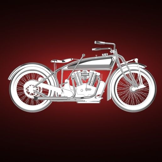 STL file Indian Scout 1925 🏠 ・3D printable model to download・Cults
