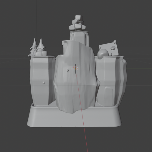Arena 8 Clash Ice Cream Peak Royale ️🪓・ STL File for 3D printing・Cults