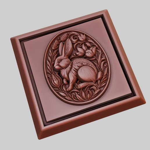 🐇 Rabbit Animal 3D Model for CNC Router Laser & 3D Printer・ 3D File for ...