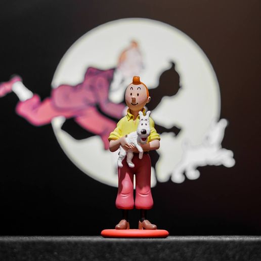 🗿 tintin and snowy 3d model 3D printing-ready・Impression 3D・Cults