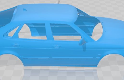 🚗 Saab 9-3 Hatchback 2001 Printable Body Car・ 3D File for 3D printing・Cults