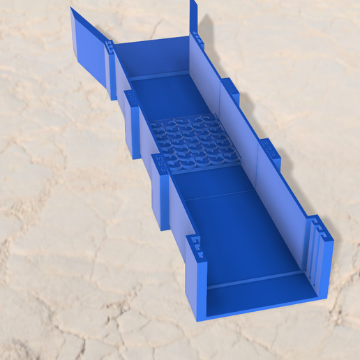 📦 Gold Sluice Box (MODULAR + EXPANDIBLE) vortex dream mat・ STL File for ...