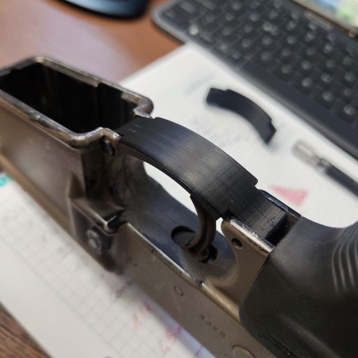 💂 TM MWS Trigger Guard - Style 1・Free STL File for 3D printing・Cults