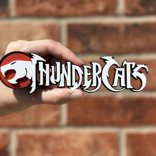 3MF file Thunder Cats Logo 🌩️ ・3D printable model to download・Cults