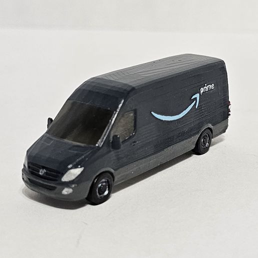 📦 AMAZON PRIME DELIVERY VANS ( Mercedes Sprinter and Rivian EDV )・ STL ...