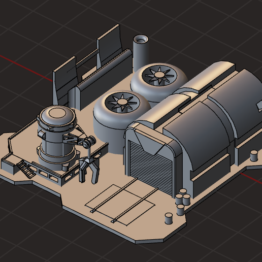 🚧 Red Alert 2 RA2 MCV Construction yard・ STL File for 3D printing・Cults