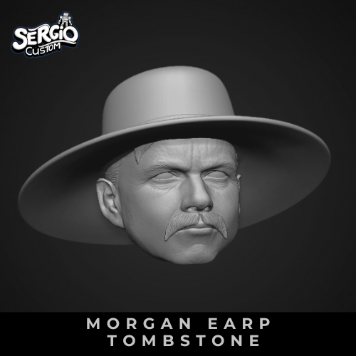 OBJ file morgan earp - tombstone 🪦 ・3D print design to download・Cults