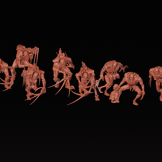 3D file 8 Flayeds 🔨 ・3D print model to download・Cults