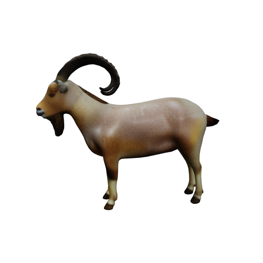 🐐 figurine Ibex Goat・ STL File for 3D printing・Cults
