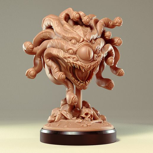 🐙 The Tentacle Demon・ STL File for 3D printing・Cults