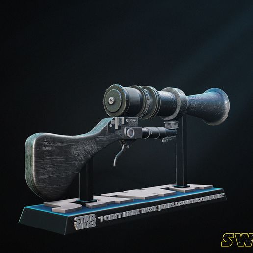 🗿 JAWA BLASTER SCULPTURE - TESTED AND READY FOR 3D PRINTING・ 3D File ...