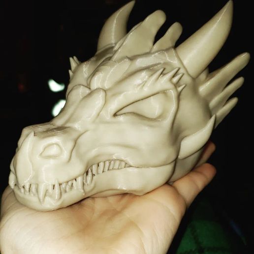 3D file Doomsday Dragon Wall Mount, Print in Place, by Pretzel Prints ...