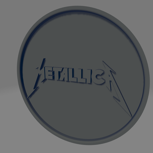 🎵 Heavy Metal Titans - Coasters Pack・ 3D File for 3D printing・Cults