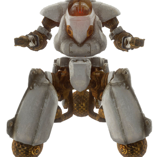 🛰 Space Sentry from Fallout・Free OBJ File for 3D printing・Cults