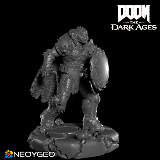 🏹 DOOM SLAYER GUY - DOOM THE DARK AGES・ STL File for 3D printing・Cults