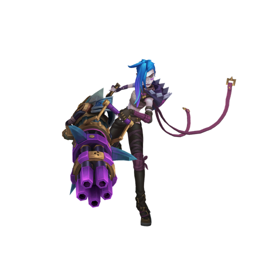 👾 Arcane Fractured Jinx - 12 Variant Print Pack (League of Legends ...