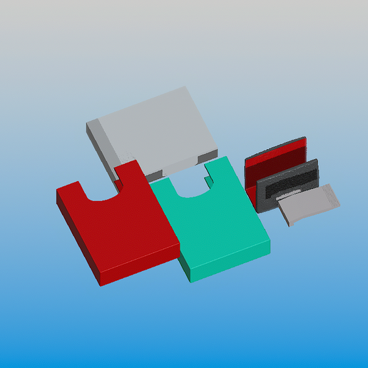 📦 Simple Playing Card Holder・ STL File for 3D printing・Cults