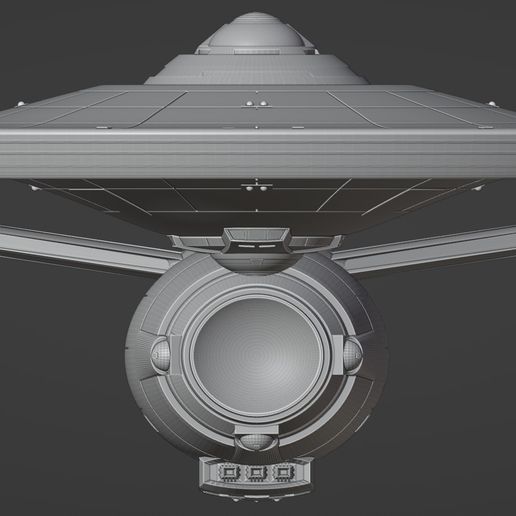 🖖 Federation Mogami Class Heavy Cruiser・Free 3D File for 3D printing・Cults