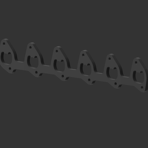 3MF file BMW m30 intake manifold flange 👽 (DXF)・3D printable model to ...
