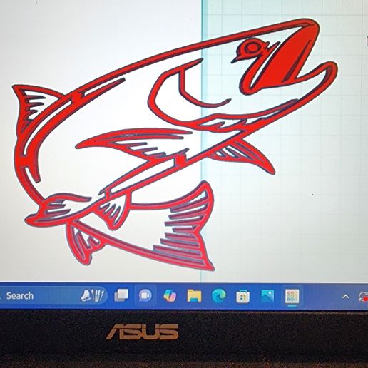 Free STL file fish outline 🐠 (3MF)・Template to download and 3D print・Cults