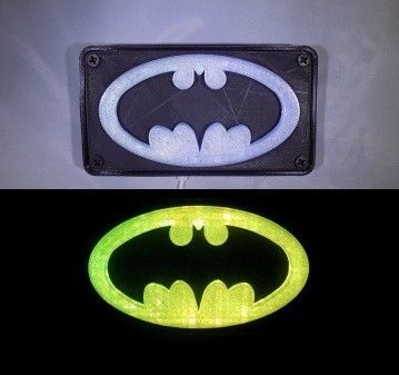 🤖 BATMAN LED Light/Nightlight・Free STL File for ・Cults