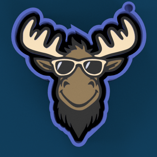 🦌 Classic Moose Head – Mold for Freshies, Resin, Wax Melts & Keychains ...