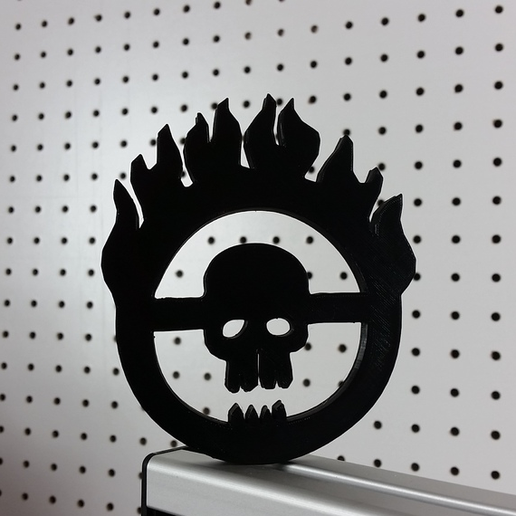 💀 Mad Max - Immortal Joe Skull Logo・Free STL File for ・Cults