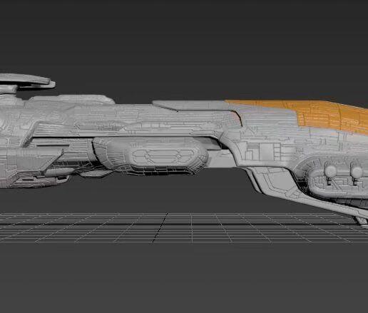 STL file Kronos Predatory ship eve ship 🚢 ・3D printable model to ...
