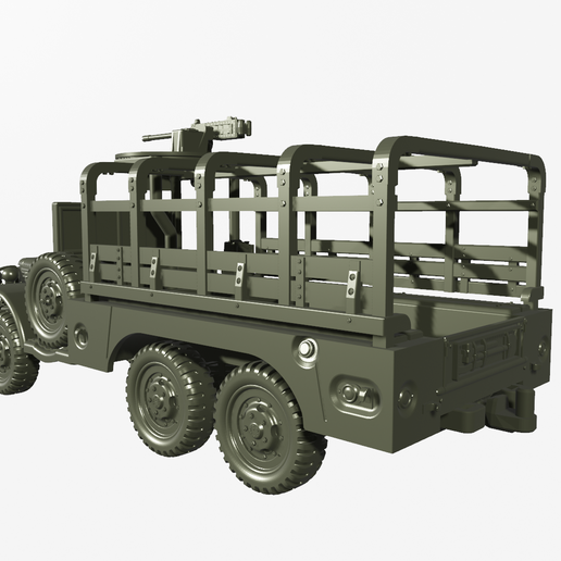 🔫 Dodge WC-63 with winch + machine gun (1.5‑ton, 6x6) - open+covered ...