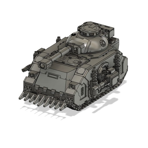 STL file Mars Pattern Attack Tank ** 🪖 ・3D print object to download・Cults