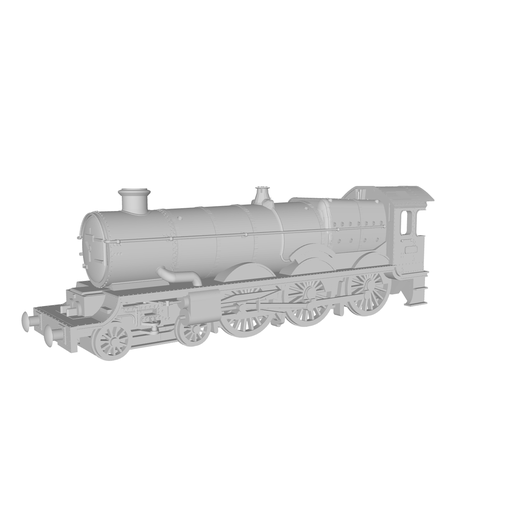 🏰 gwr castle class steam locomotive・ STL File for ・Cults