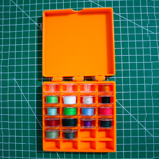🪡 Sewing Bobbin Box Organizer Storage・ STL File for 3D printing・Cults