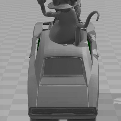 🐀 Rat Fink Hat Shifter Ed Roth scale 1/64・ STL File for 3D printing・Cults