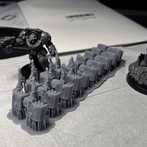 🌀 X12 Cyclone Missile launcher for termi, cataphrac・ 3D File for 3D ...