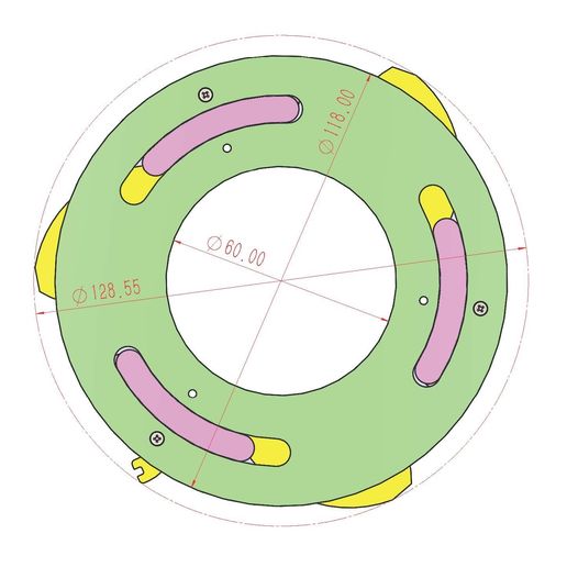 📱 3DP3BLRD60A Mechanical shutter for 3d printing・ STL File for ・Cults