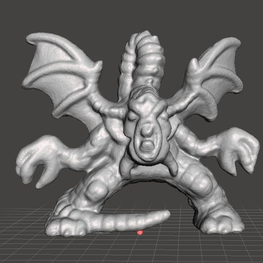 👹 JABBERWOCKY PVC FIGURE MINIATURE MONSTER PLASTIC TOY 90s・ STL File ...