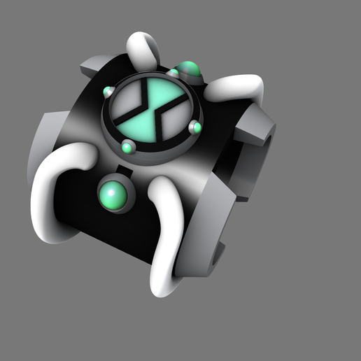 🎭 Omnitrix - Original design with pop-up center・Free STL File for 3D ...