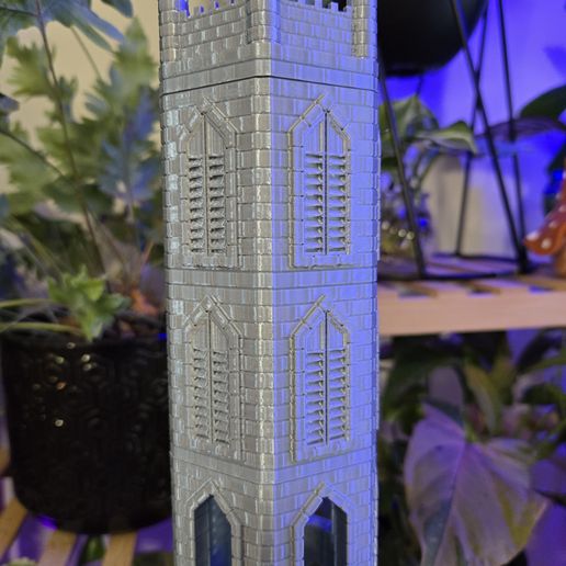 🏰 Castle Themed Spagnum Moss Pole・ STL File for 3D printing・Cults