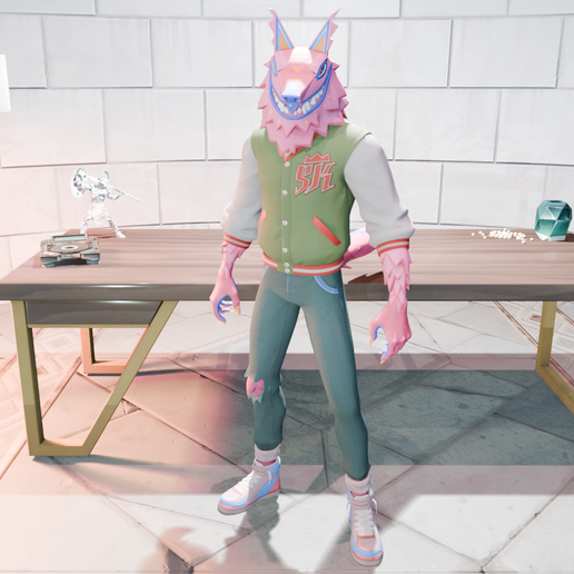 🔫 Andy Fangerson fortnite + textures・ 3D File for 3D printing・Cults